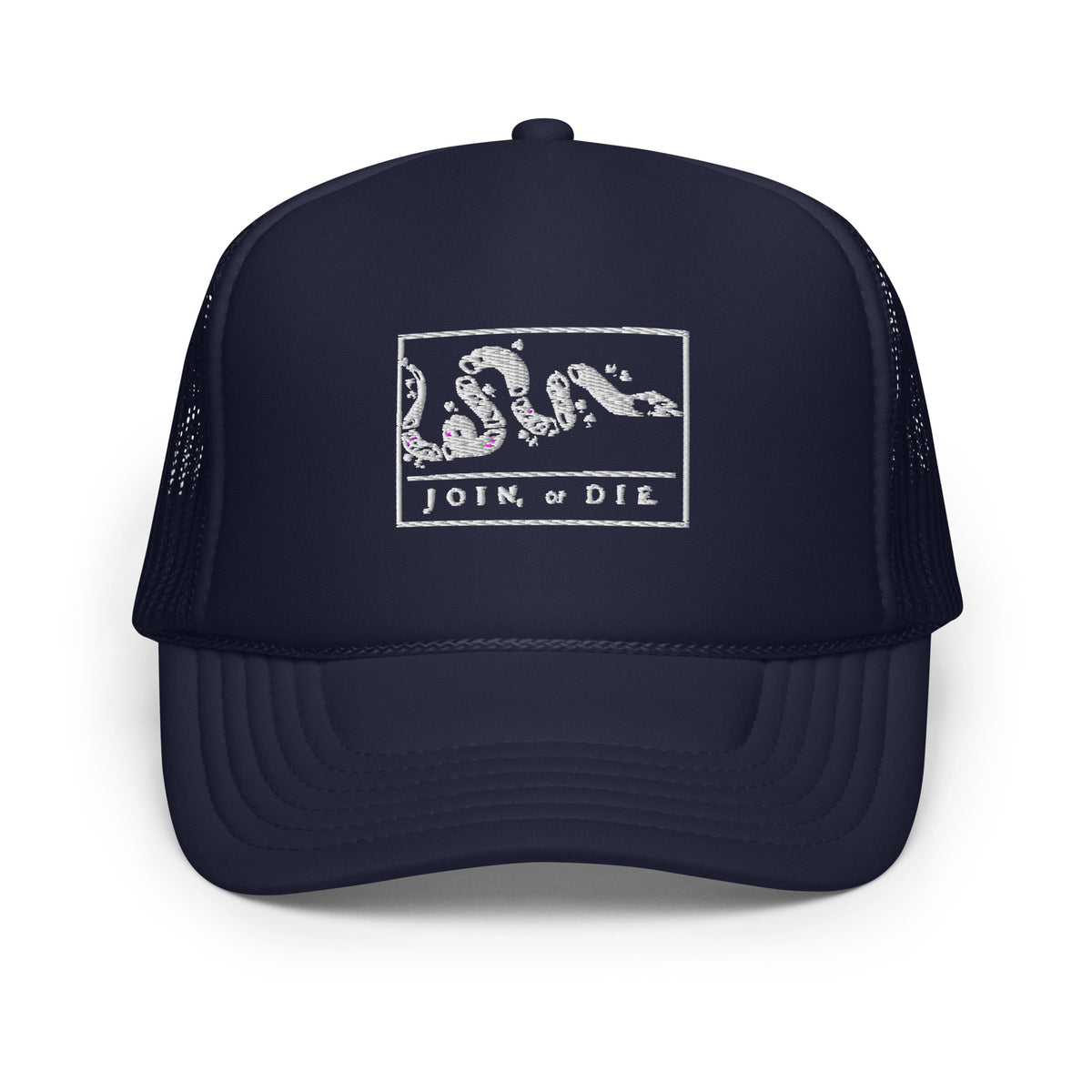 Join or Die Trucker Hat – Western Arms